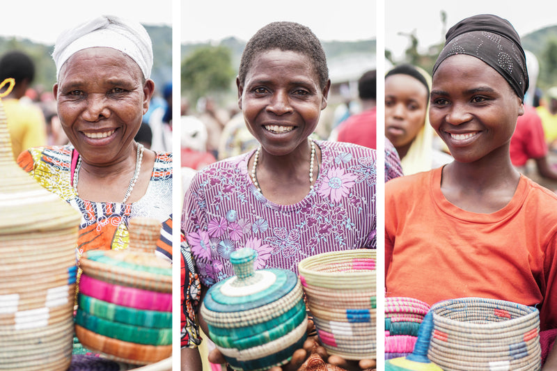 Peace Baskets: Hand-Woven with Love by Mothers - Land of a Thousand ...